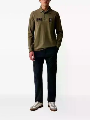 AERONAUTICA MILITARE Logo-patch Cargo Pants - Blue