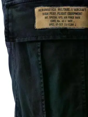 AERONAUTICA MILITARE Logo-patch Cargo Pants