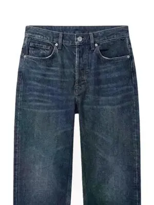 Moncler Faded Straight-leg Jeans