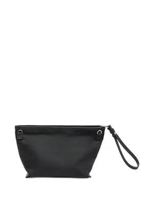 LANCEL Mistral Rollable Zip-up Pouch - Black