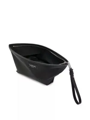 LANCEL Mistral Rollable Zip-up Pouch - Black