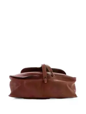 Chloé Marcie Leather Medium Shoulder Bag - Brown