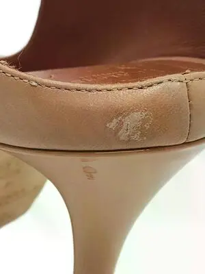 MALONE SOULIERS Maureen Pointed-toe Mules - Neutrals