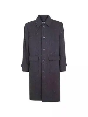 LES DEUX Herringbone Oversized Coat