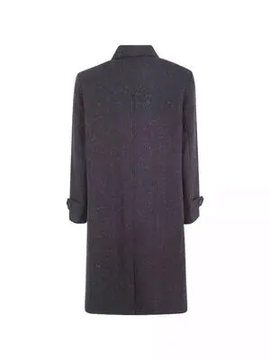 LES DEUX Herringbone Oversized Coat