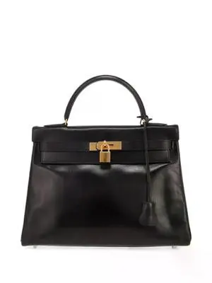 Hermès 1989 32 Kelly Tote Bag - Black