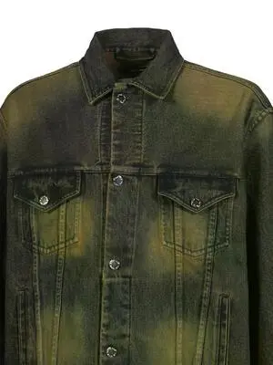 SONG FOR THE MUTE Faded-effect Denim Jacket
