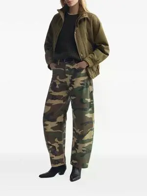 NILI LOTAN Klaire Blouson Jacket - Green