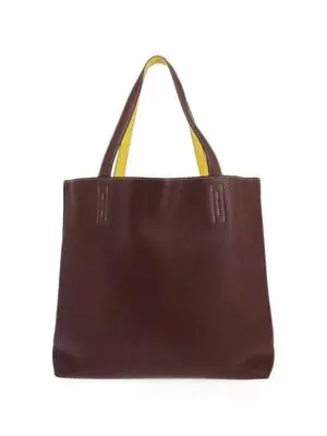 Hermès 2020 Double Sens Leather Tote Bag - Brown