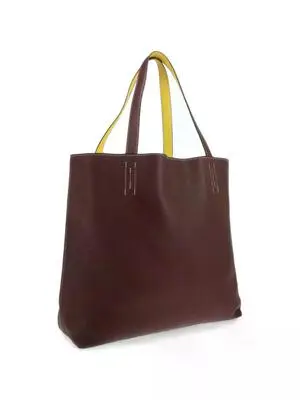 Hermès 2020 Double Sens Leather Tote Bag - Brown