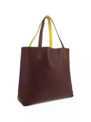 Hermès 2020 Double Sens Leather Tote Bag - Brown