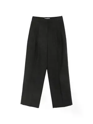 DUNST Double-pleated Trousers - Grey