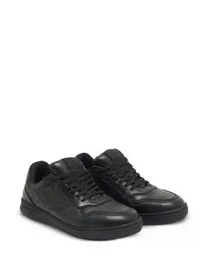 LOUIS VUITTON Stadium Monogram Leather Sneakers