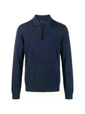 Emporio Armani Half-zip Polo Shirt