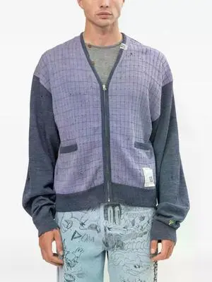Mihara Yasuhiro Distressed Knit Cardigan