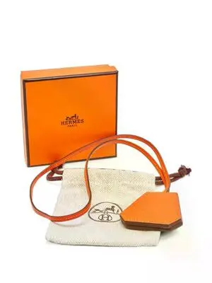 Hermès Capucine Epsom Hat Clip - Orange