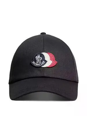 Moncler Logo-patch Baseball Cap - Black