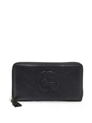 Gucci Soho Zip-around Wallet - Black