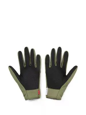 Supreme Windstopper Zip Gloves - Green
