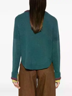 ROSANNA OCAMPO Aspen Whipstitch-trim Sweater