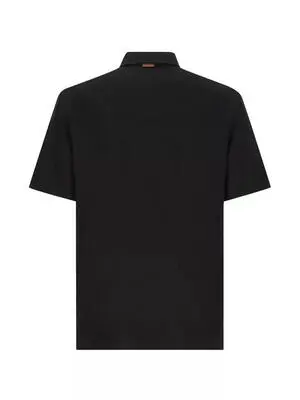 Zegna Chest-pocket Polo Shirt - Black