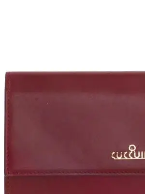GIANNI CUCCUINI Logo-plaque Leather Wallet