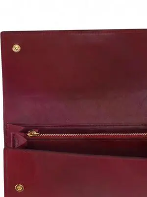GIANNI CUCCUINI Logo-plaque Leather Wallet