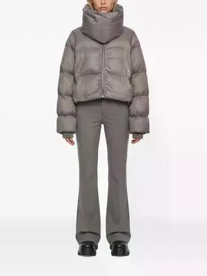Rick Owens Quilted Funnel-neck Jacket