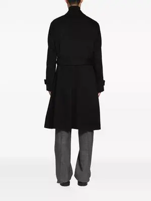 LARDINI Belted Single-breasted Trench Coat