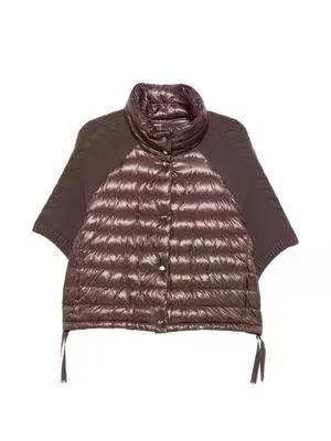 Herno Quilted Short-sleeve Jacket - Brown