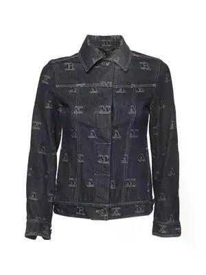 Max Mara Monogram Denim Jacket