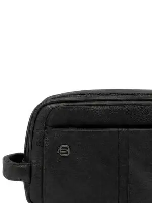 PIQUADRO Logo-plaque Wash Bag