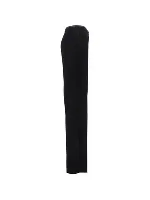 Emporio Armani Velvet Trousers - Blue