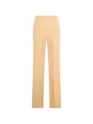 Moschino Pressed-crease Straight-leg Trousers