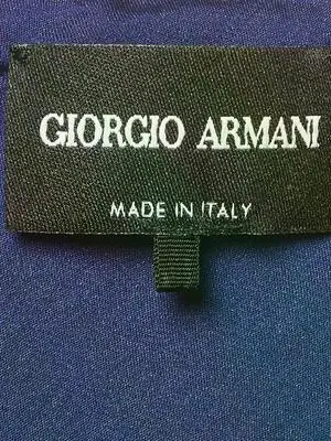 Giorgio Armani Draped Satin Blouse