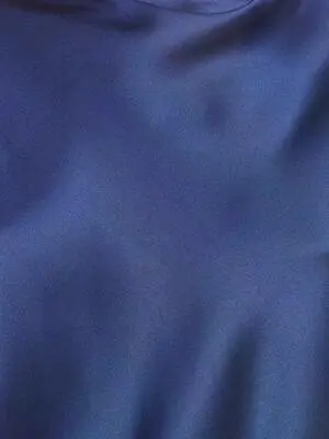 Giorgio Armani Draped Satin Blouse