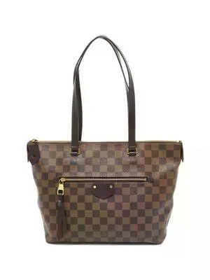 LOUIS VUITTON 2018 Pm Lena Damier Ebene Tote Bag