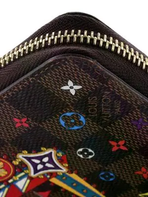 LOUIS VUITTON Zippy Wallet Limited Edition Vivienne Xmas Damier Small Wallets