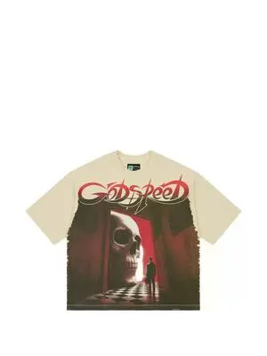 GODSPEED Fate's Doorstep Graphic-print T-shirt - Neutrals