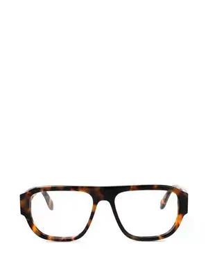 Palm Angels Tortoiseshell-effect Glasses - Brown