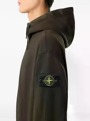 Stone Island 6100009 Organic-cotton Fleece Sweatshirt