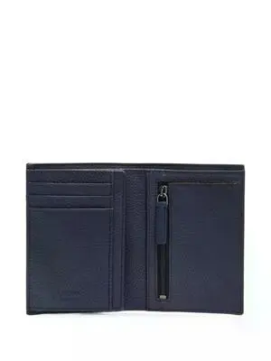 LANCEL Leon Grained Leather Wallet