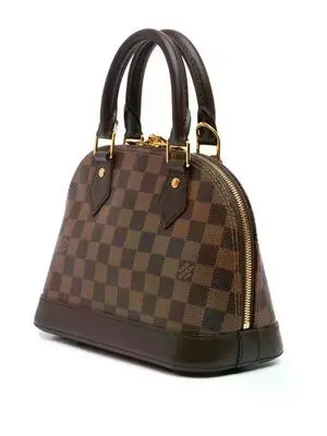 LOUIS VUITTON 2021-2026 Damier Ebene Alma Bb Satchel