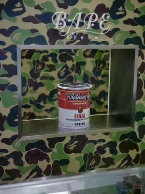 SAINT MXXXXXX X A Bathing Ape® Logo-print Stool