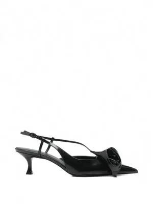 Cult Gaia Calla Floral-embellished Pumps
