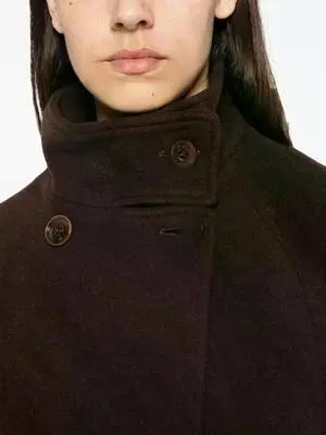 SESSUN Bleeckett Double-breasted High-neck Coat