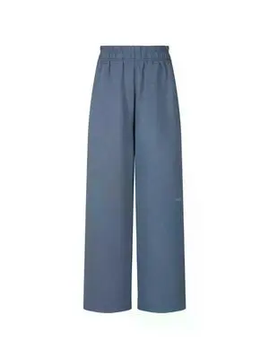 STUDIO TOMBOY Logo-print Drawstring-hem Trousers - Blue