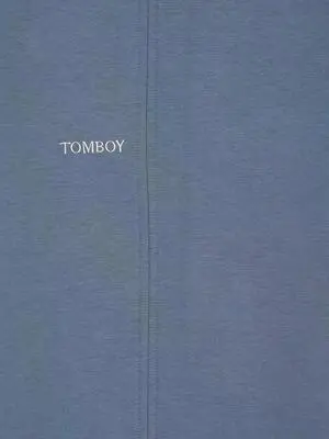 STUDIO TOMBOY Logo-print Drawstring-hem Trousers