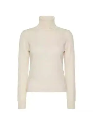 Max Mara Educata Roll-neck Sweater - Neutrals