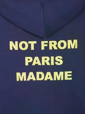 Drole De Monsieur Slogan Hoodie